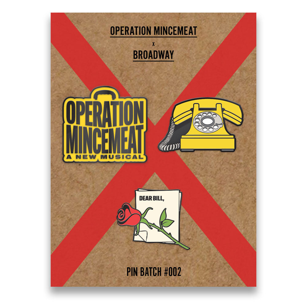 Operation Mincemeat: A New Musical Pin Set – TheaterMania